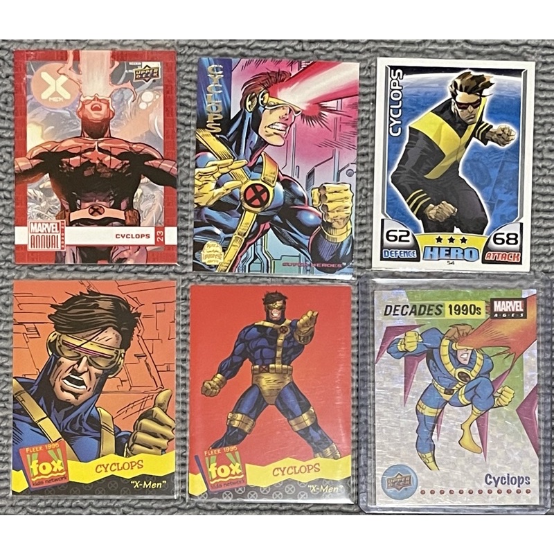 Marvel X-Men Cyclops Card Lot | Shopee Philippines