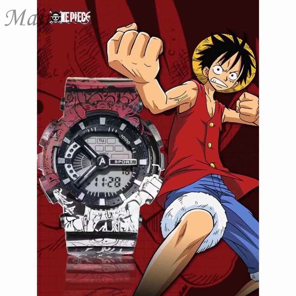 [Maii] One Piece / Dragon Ball Cartoon Animation Digital Watch ...