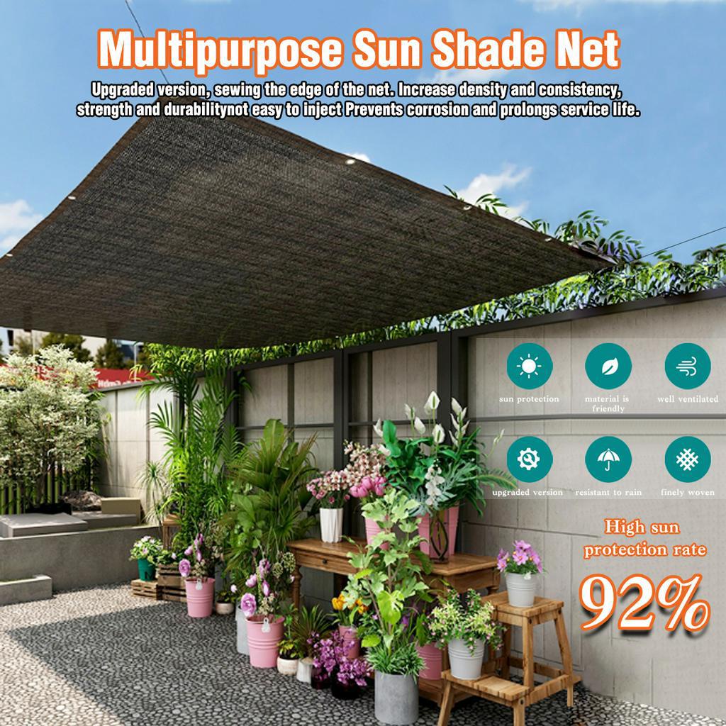 Garden Sun Shade Net Anti-UV Sun shade Net Outdoor Garden Shade Cloth ...
