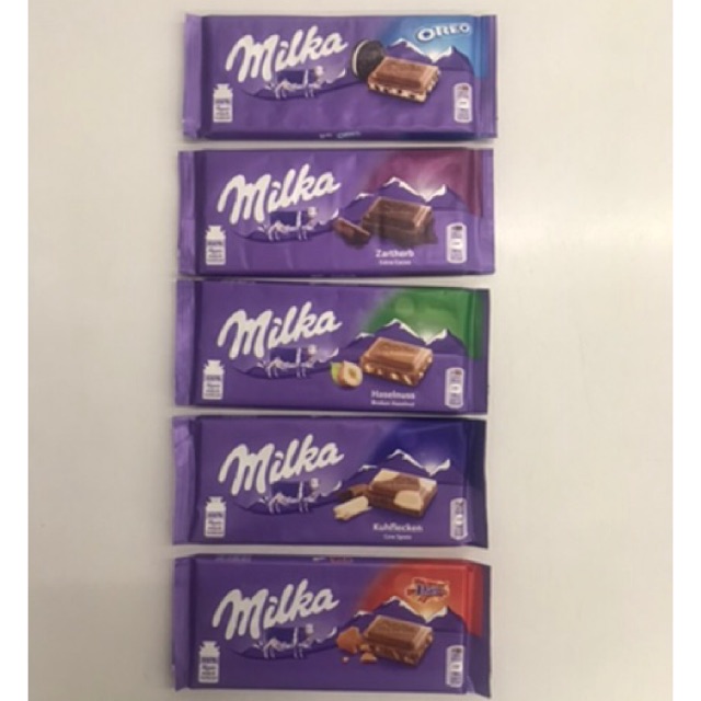 Milka Chocolate 100gm Made In Germany | Shopee Philippines