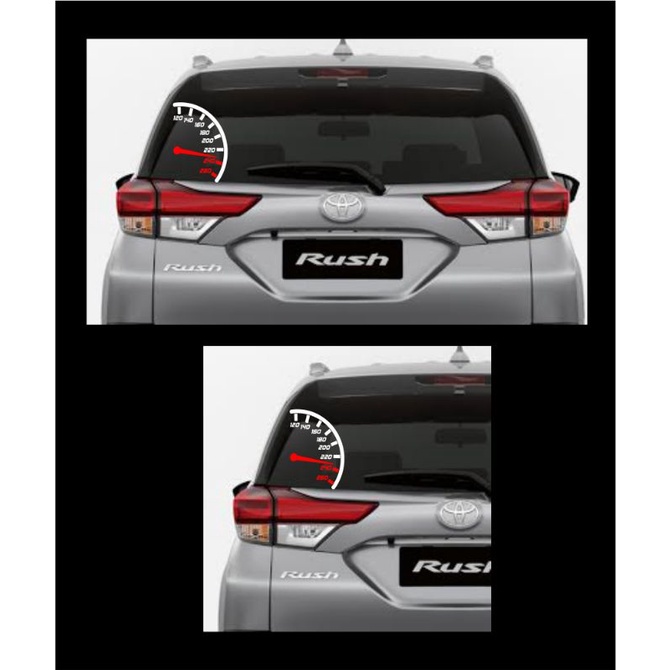 Toyota Rush Racing Speed Sticker Design | Shopee Philippines