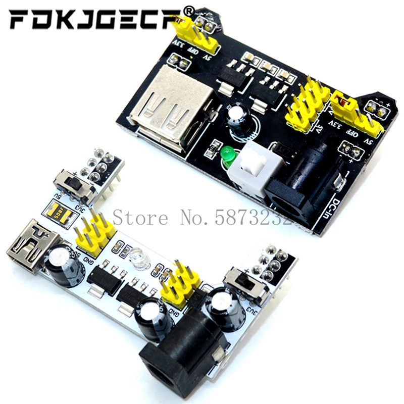 MB102 Breadboard Power Supply Module /MB102 white Breadboard Dedicated ...