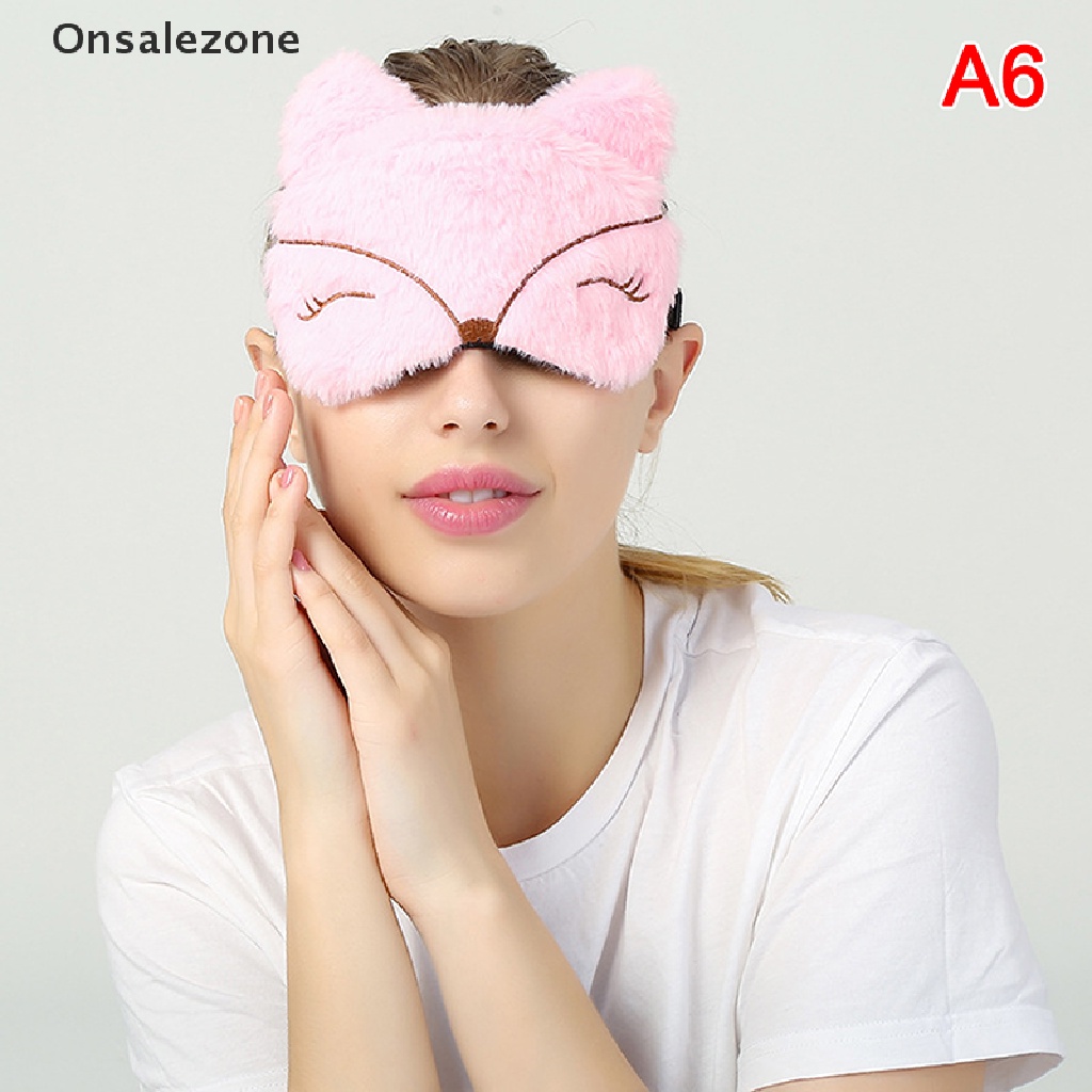 ONPH Sleeping Eye Cover Sleep Cute Night Dream Bandage Sort Pikachu ...