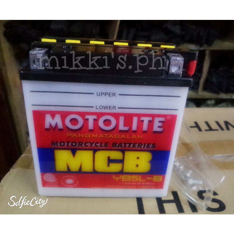 Motolite Motorcycle Battery 12V ( BATTERY SOLUTION IS NOT INCLUDED ...