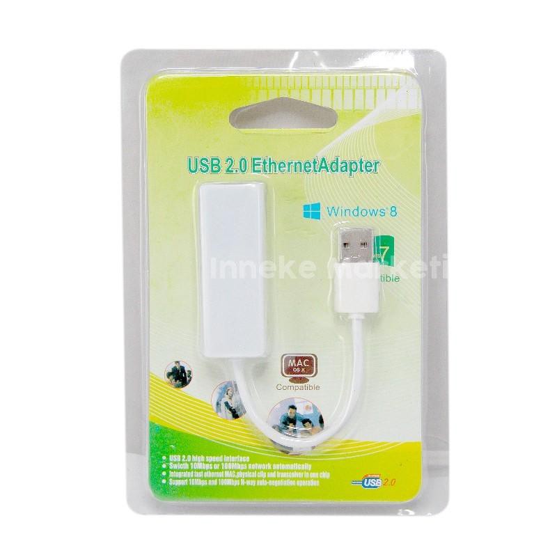 Usb To LAN Cable 2.0/USB LAN Adapter USB To Ethernet RJ45 | Shopee ...