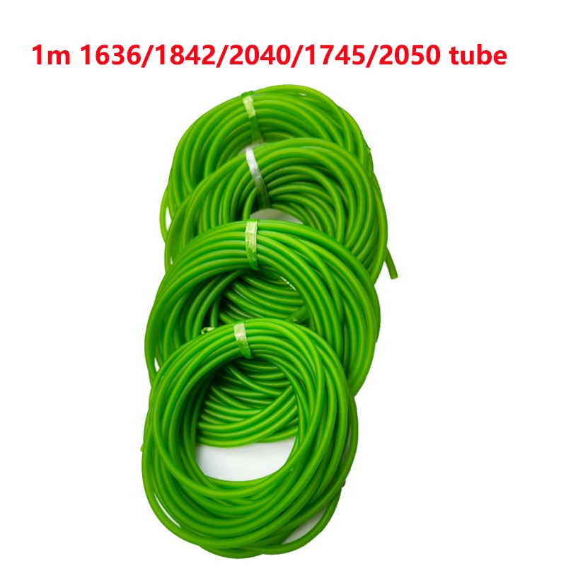 1m 1636/1842/2040/1745/2050 Natural Latex Rubber Tube Strong Elastic ...