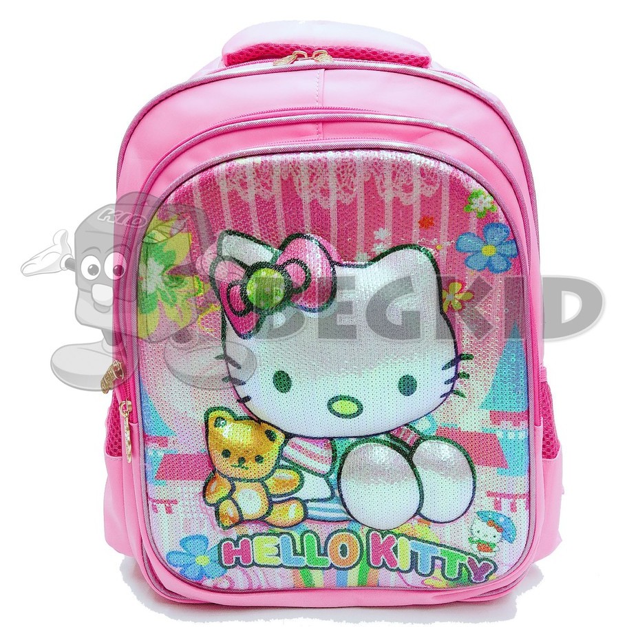 ( Raya ship in 24Hr) Begkid Kid Backpack Hello Kitty 40 cm Water Resist ...