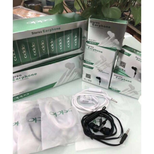 COD oppo headset with mic .universal headset | Shopee Philippines