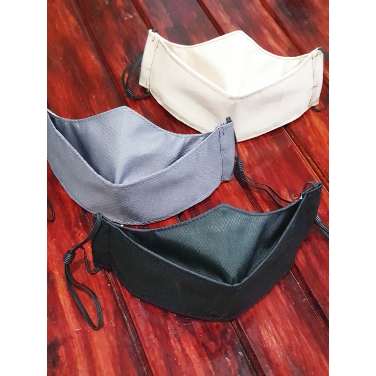 3D Face Mask | 3ply Washable Cotton Fabric | Water Repellent ...