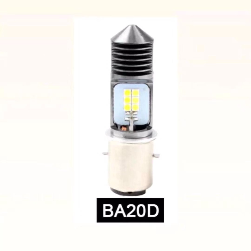 Motorcycle Headlight LED Bulb H6 BA20D H4 Headlight Fog Lights LED51 ...
