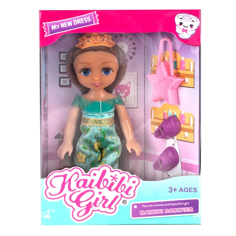 16cm Doll For Kids Disney Princess Mini Toys Girl Birthday Set | Shopee ...