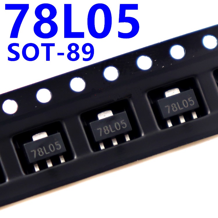 5pcs SMD SOT-89 78L05 100MA three-terminal voltage regulator circuit chip | Shopee Philippines