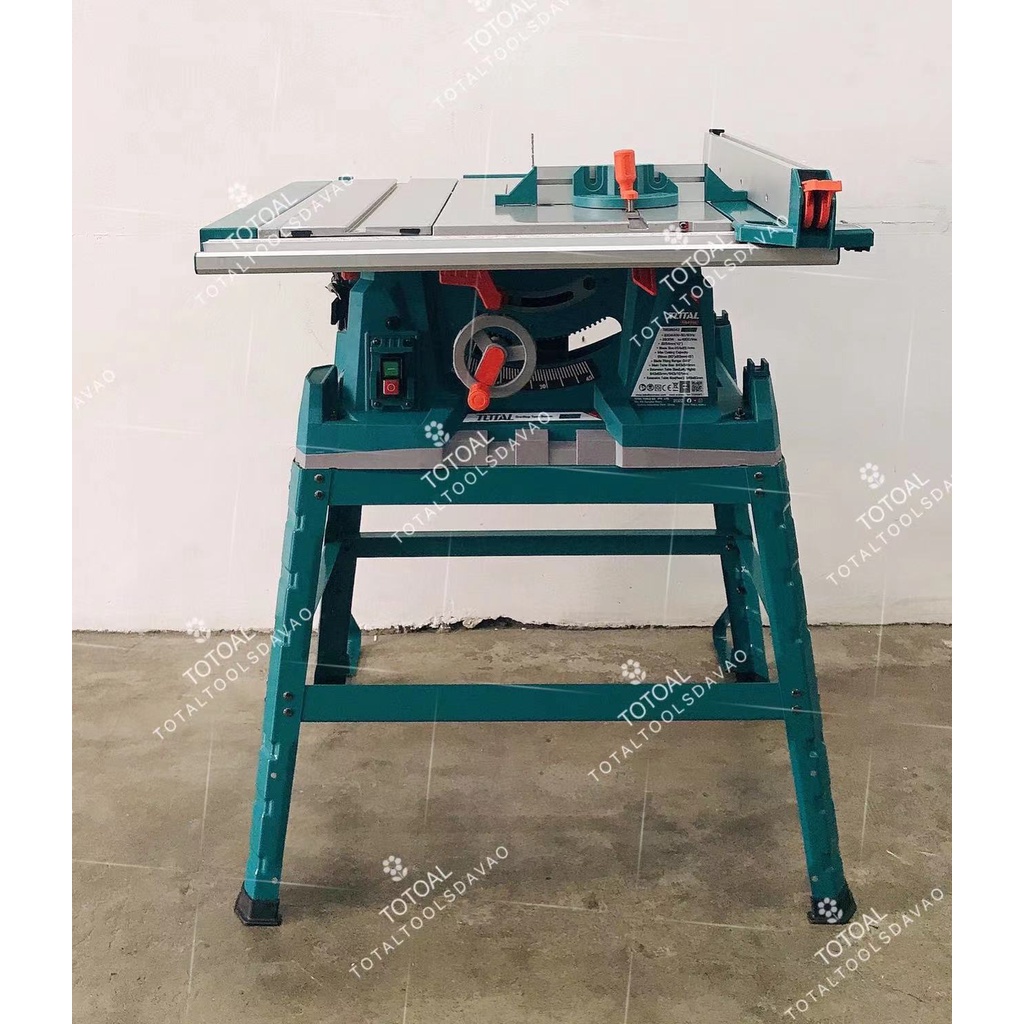 TOTAL Table saw 2600w TS526043 INDUSTRIAL | Shopee Philippines
