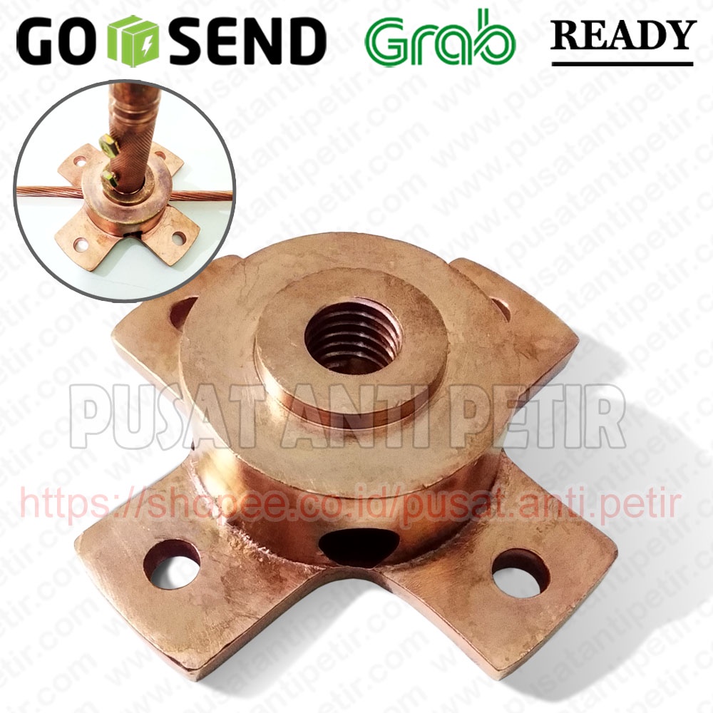 Anti-lightning Splitzen Mount / Air Rod Base / Base Plate Size 5/8 inch ...