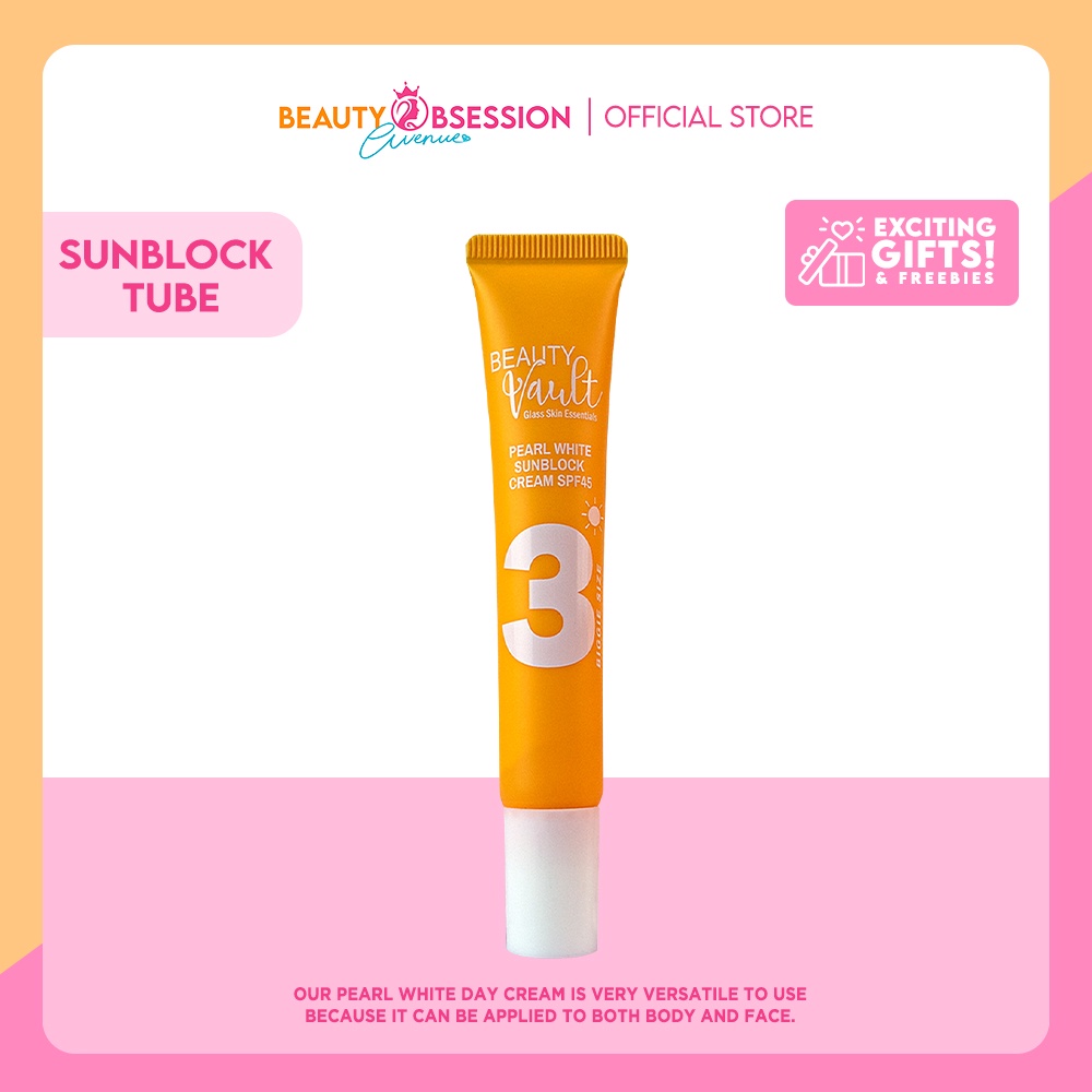 Beauty Vault Sunblock Tube 20g | Shopee Philippines