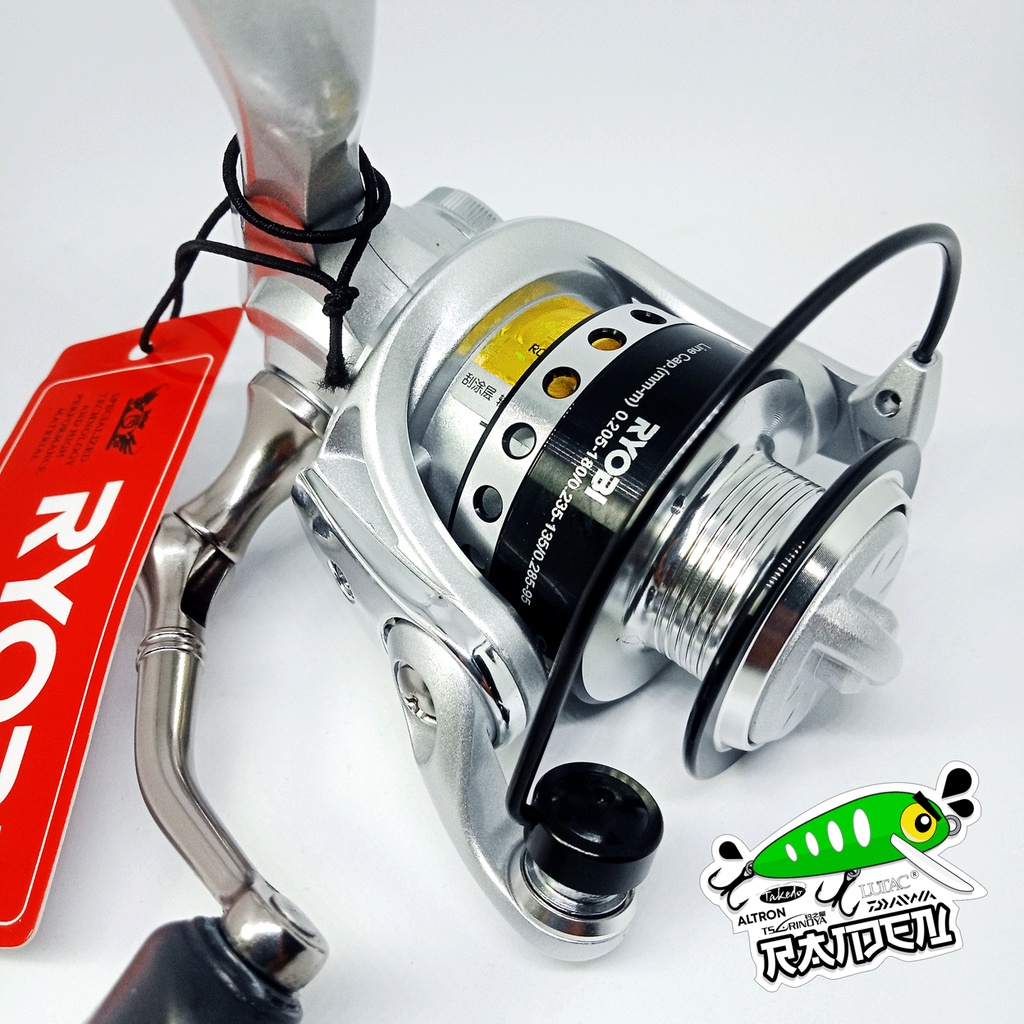 RYOBI SMAP MINI 800 1000 5.2:1 3+1BB Mini Spinning Reel | Shopee Philippines