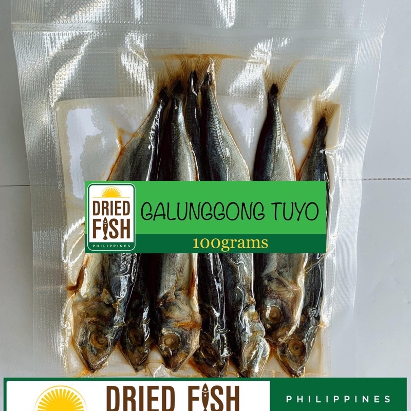 DFP Dried Seafood 100grams (Danggit, Pusit, Dilis, Tuyo Lapad, Espada ...
