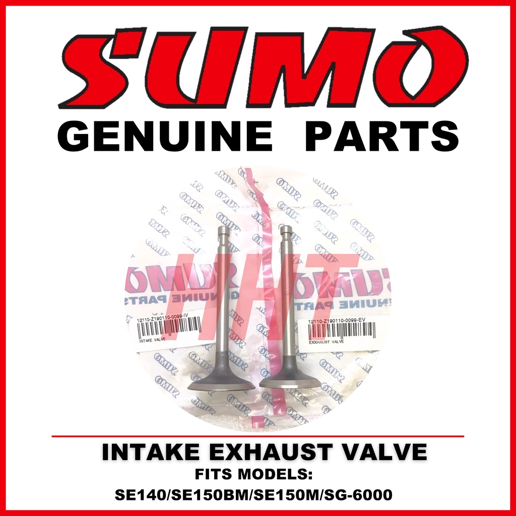 Sumo SE-150 SE 150 SE150 Intake Exhaust Valve 15 HP Marine Gasoline ...