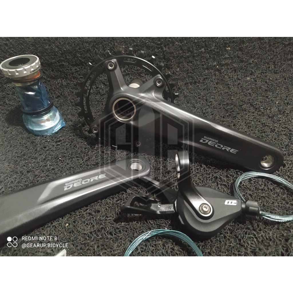 [SHIMANO CRANKSET] SHIMANO DEORE M5100/M4100 1X CRANKSET | Shopee Philippines