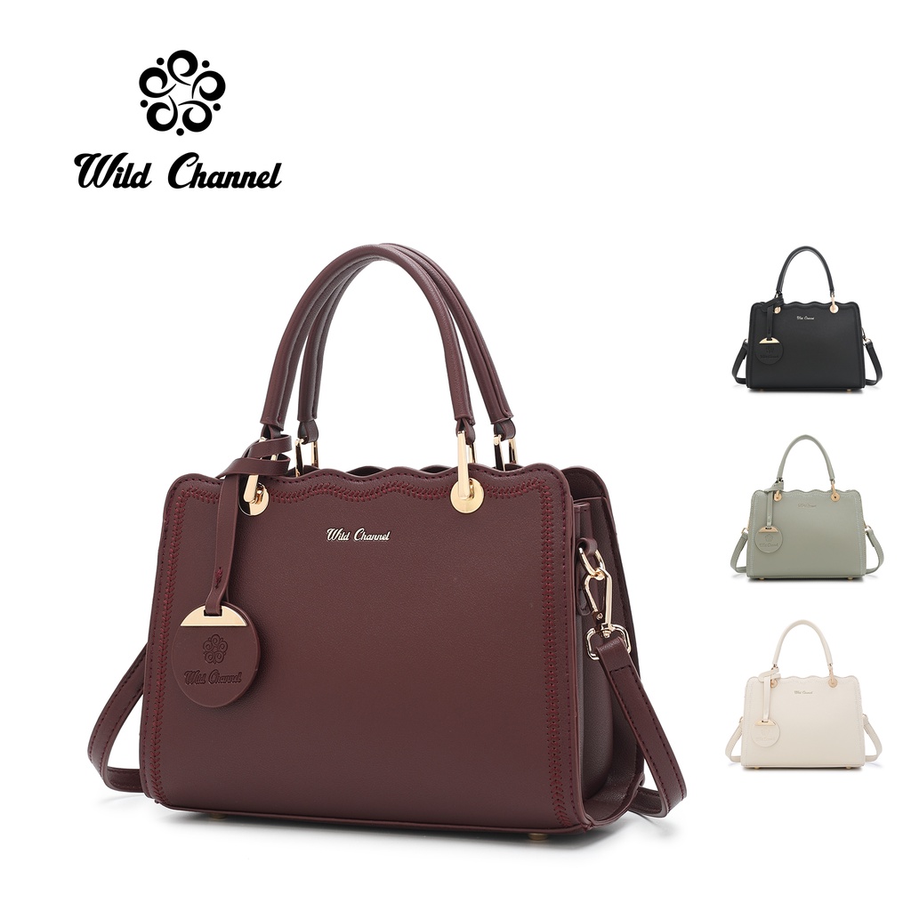 WILD CHANNEL Ladies Handbag / Sling Bag NBS MM005 Multi Color | Shopee ...