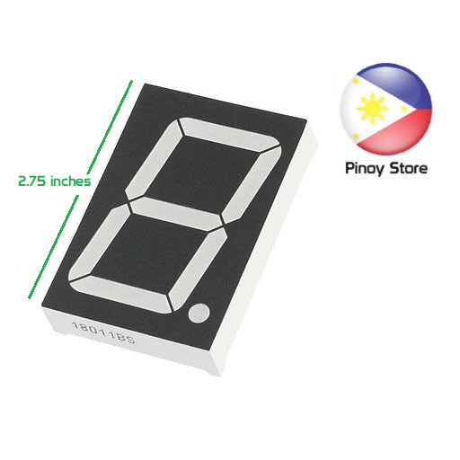 Large Seven Segment Display 2.75 module height | Shopee Philippines