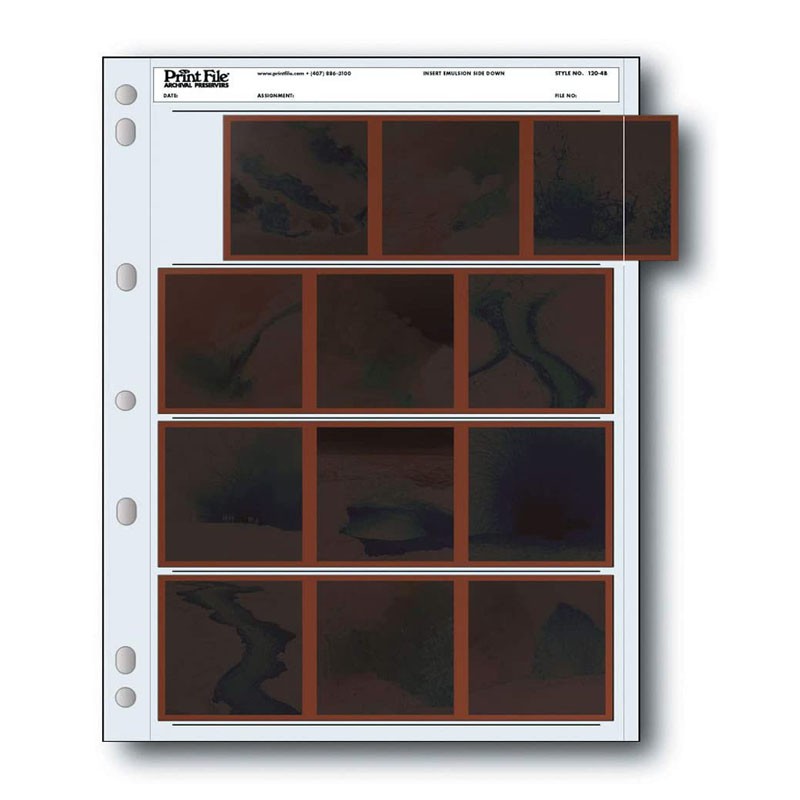 Archival Storage Sheets for 120mm Film Negative Preservers (sold per 10 ...