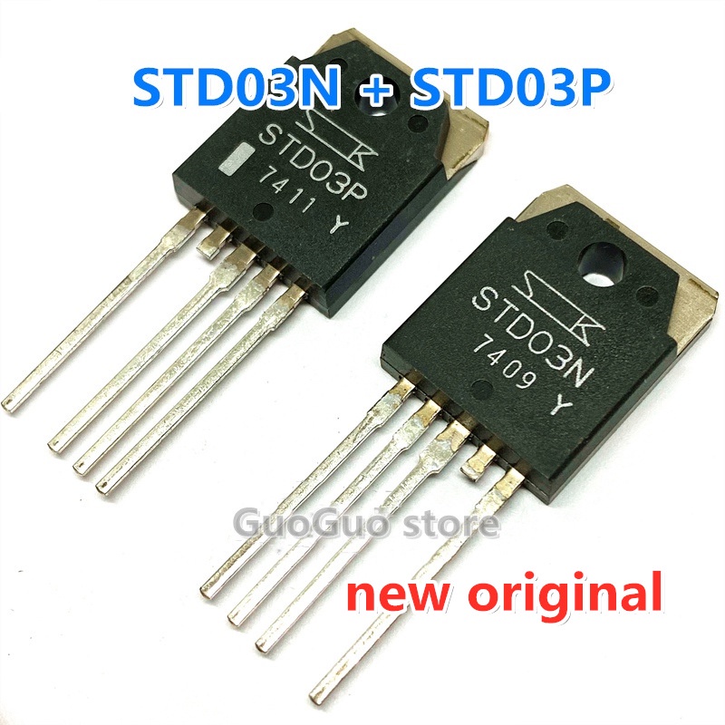 1Pair STD03N STD03P TO-3P audio amplifier tube new original | Shopee ...