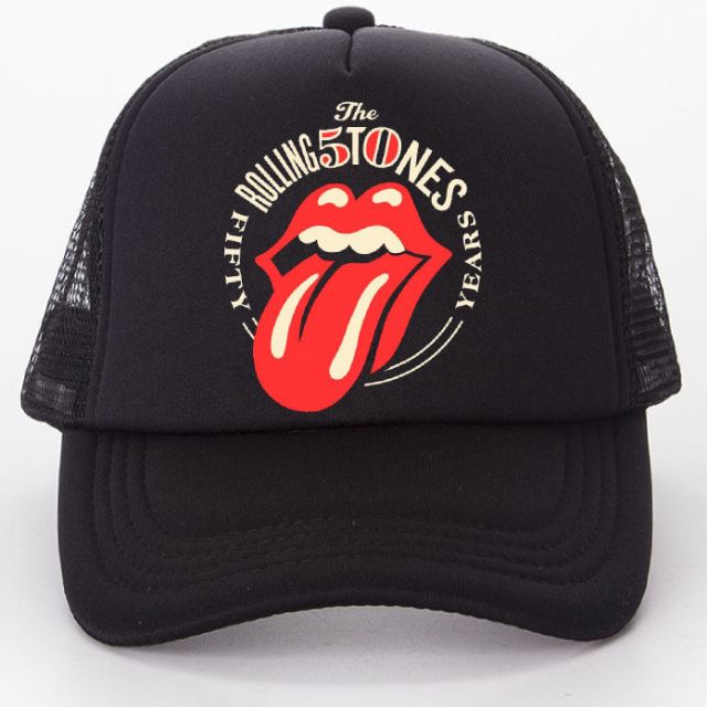 The Rolling Stones 50th years anniversary Trucker Cap | Shopee Philippines