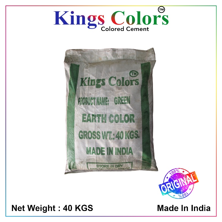 Natural Oxide Colorant 38 KGS Made In India Kings Colored Cement Black ...