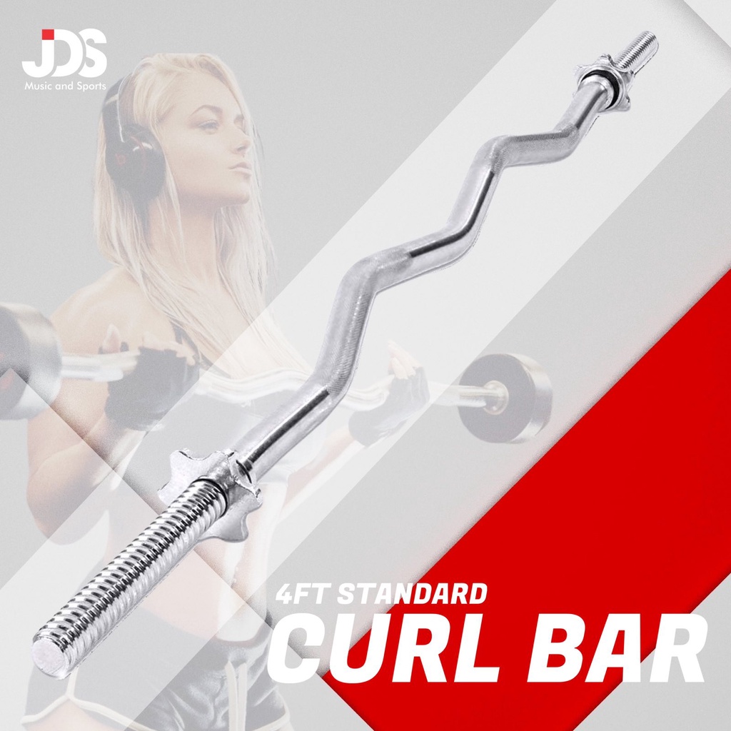 4ft Standard Curl Bar | Shopee Philippines