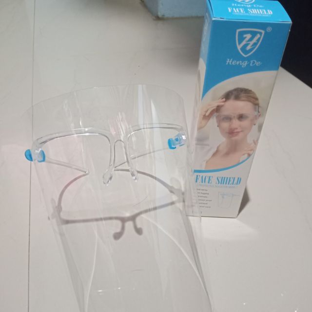 Heng De Face Shield with box and zip lock | Shopee Philippines