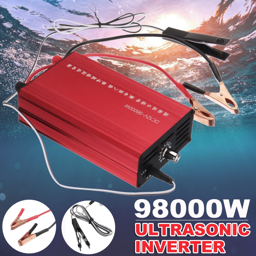 98000W Ultrasonic Inverter Electric Fishing Machine High Powered DC 12V ...