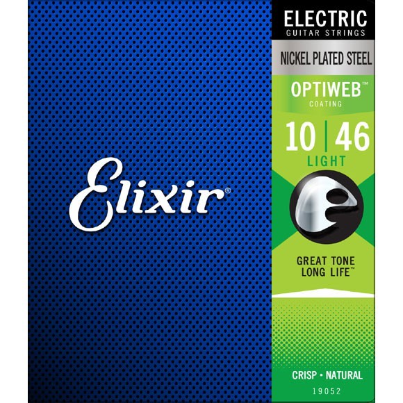 ELIXIR, Electric Guitar String OPTIWEB (Super Light 10-46) | Shopee Philippines