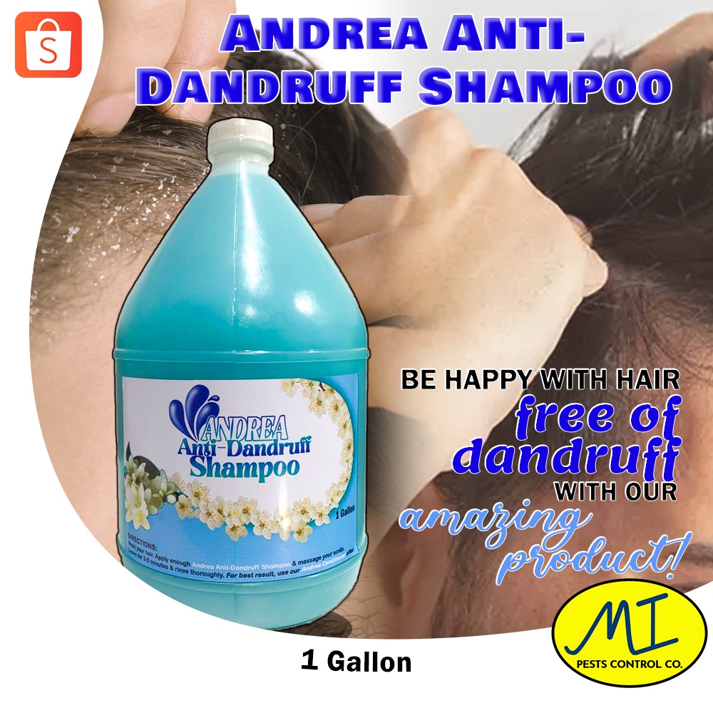 BACK 1 Gallon Andrea Anti-Dandruff Shampoo | Shopee Philippines