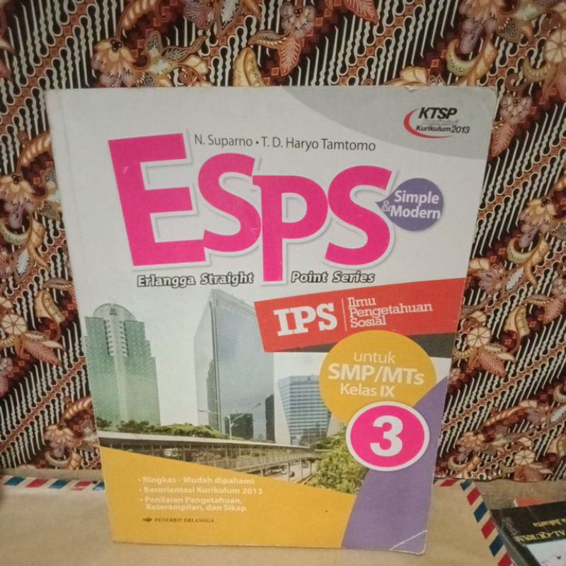 Esps IPS SMP/MTS CLASS 9 IX 3 | Shopee Philippines