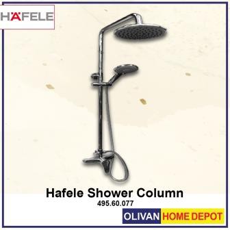 HAFELE Shower Sliding Bars and Column Sets Chrome Polished 495.60.077 ...