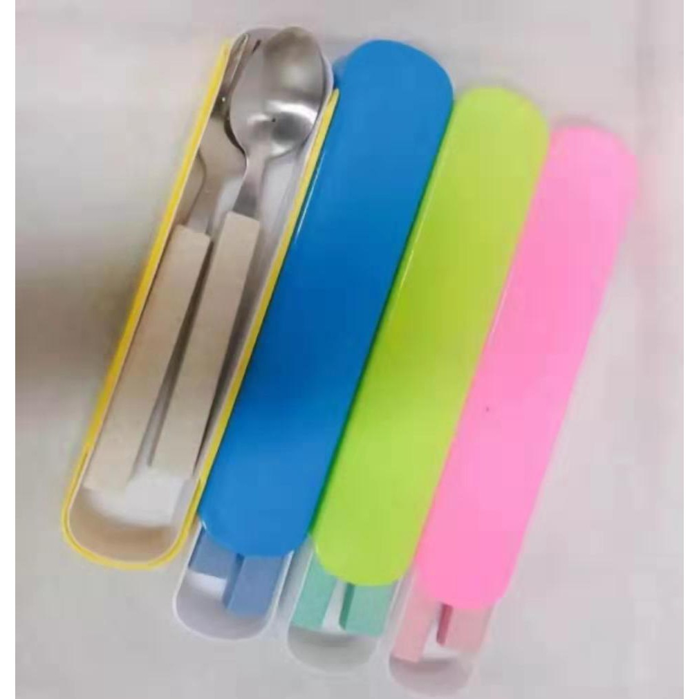 Travel Stainless Spoon and Fork Set With Case Organizer Big Bash ...
