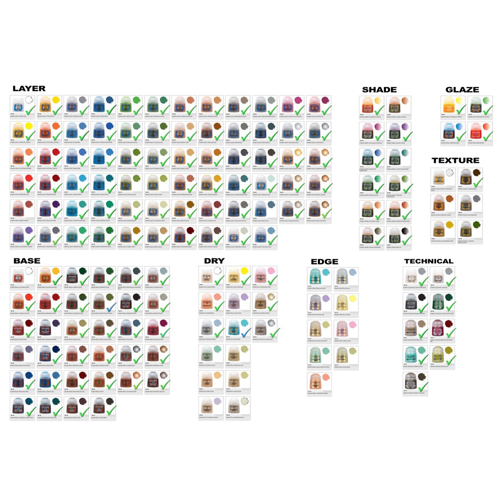 Citadel (water base) Layer Color (12ml) 22-50 to 22-65 | Shopee Philippines