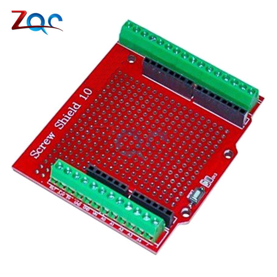 Proto Screw Shield 1.0 Assembled prototype terminal expansion board For ...
