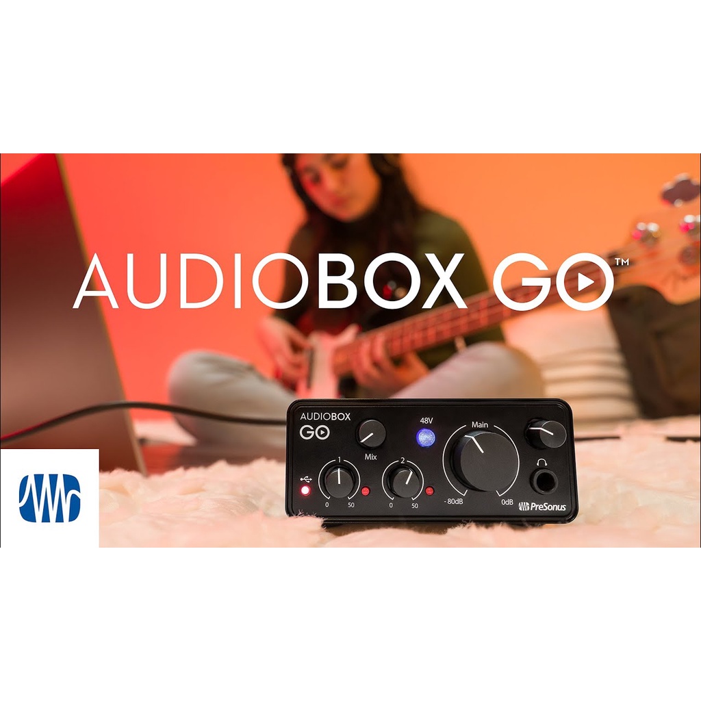 PreSonus AudioBox GO USB Type-C Audio Interface | Shopee Philippines