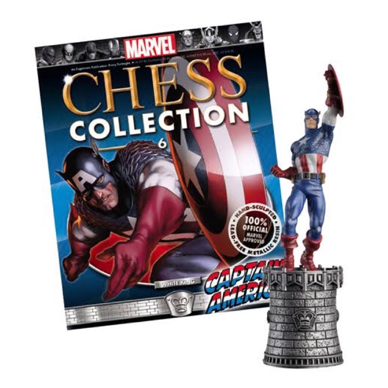 Marvel Chess Collection Captain America | Shopee Philippines