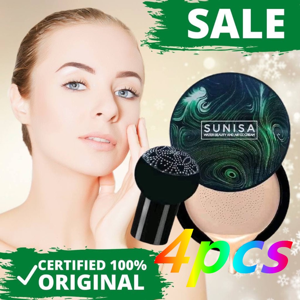 Sunisa Air Cushion CC Cream Original Sunisa Air Cushion BB Cream Original Natural Color/Ivory ...