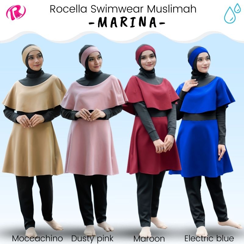 Rocella Swimwear Couple Mom & Kids - Shari Swimsuit - Child And Mother ...