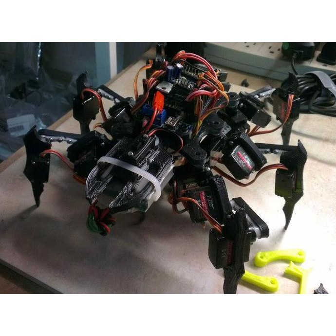 3D Printing Hexapod Spider Robot Arduino Only Kit for Toy ULNG | Shopee ...