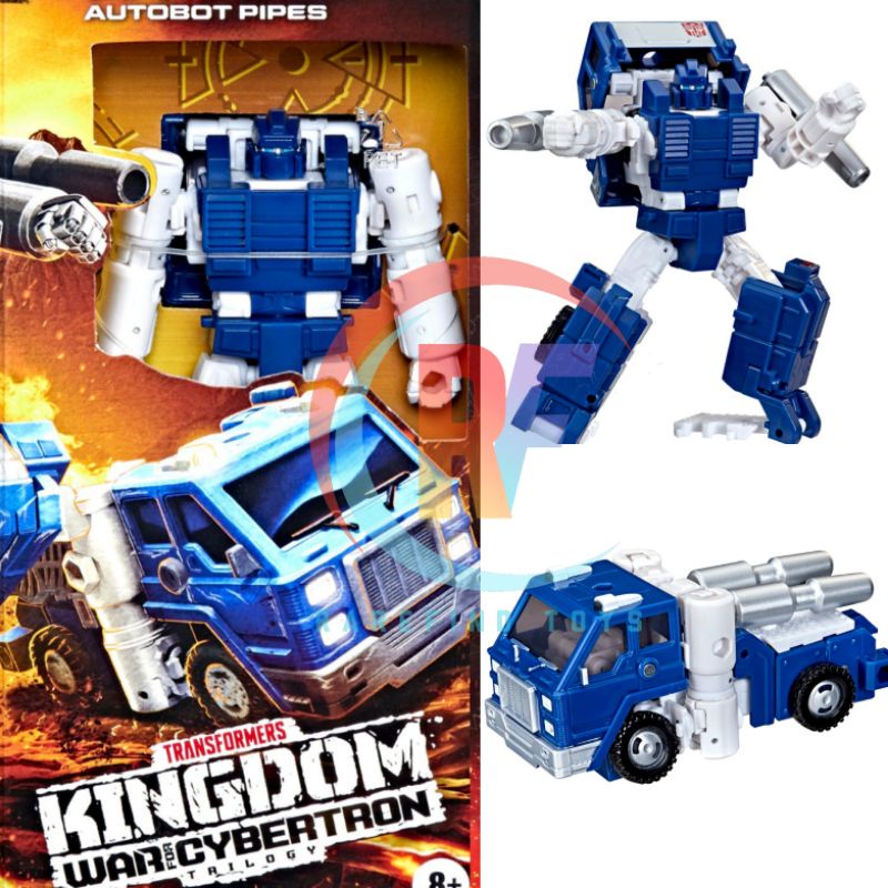 Transformers Generations WFC Kingdom Autobot Pipes | Shopee Philippines