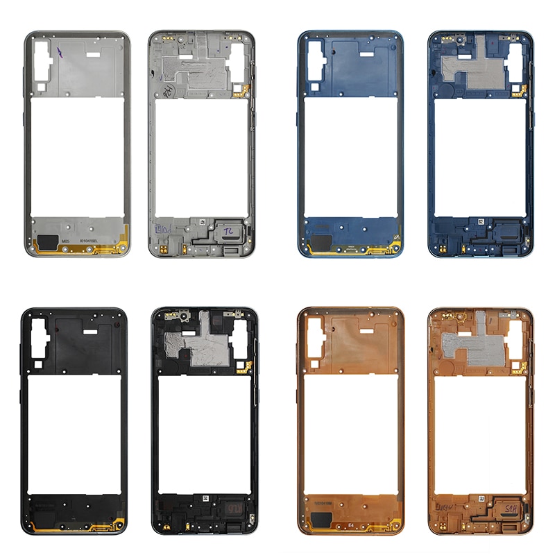 Housing Middle Frame Bezel replacement parts For Samsung Galaxy A20 A30 ...