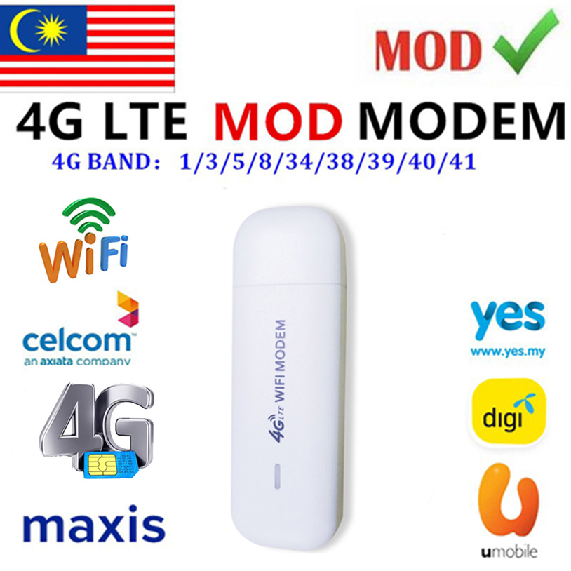 【Modified】MOD/Modified 4G Lte USB Wifi Router 3G 4G Modem Broadband ...
