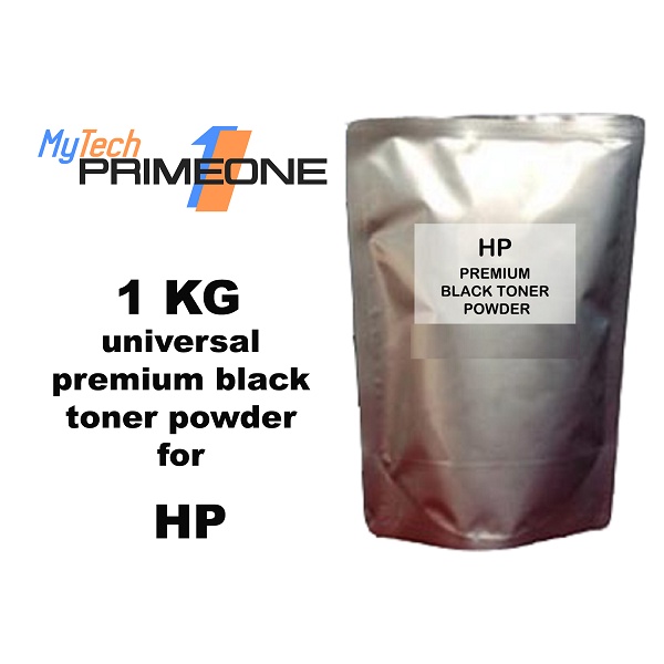1 kg (1000 grams ) Universal HP Premium black universal toner powder ...