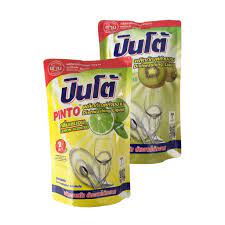 Pinto Lemon / kiwi Dishwashing Liquid 450ml Bag | Shopee Philippines