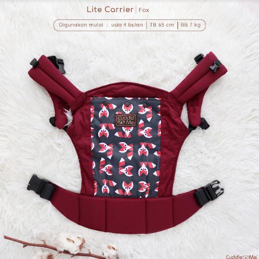 Cuddle Me Carrier - Lite Carrier FULL MOTIF (M-shape Carrier) | Shopee ...